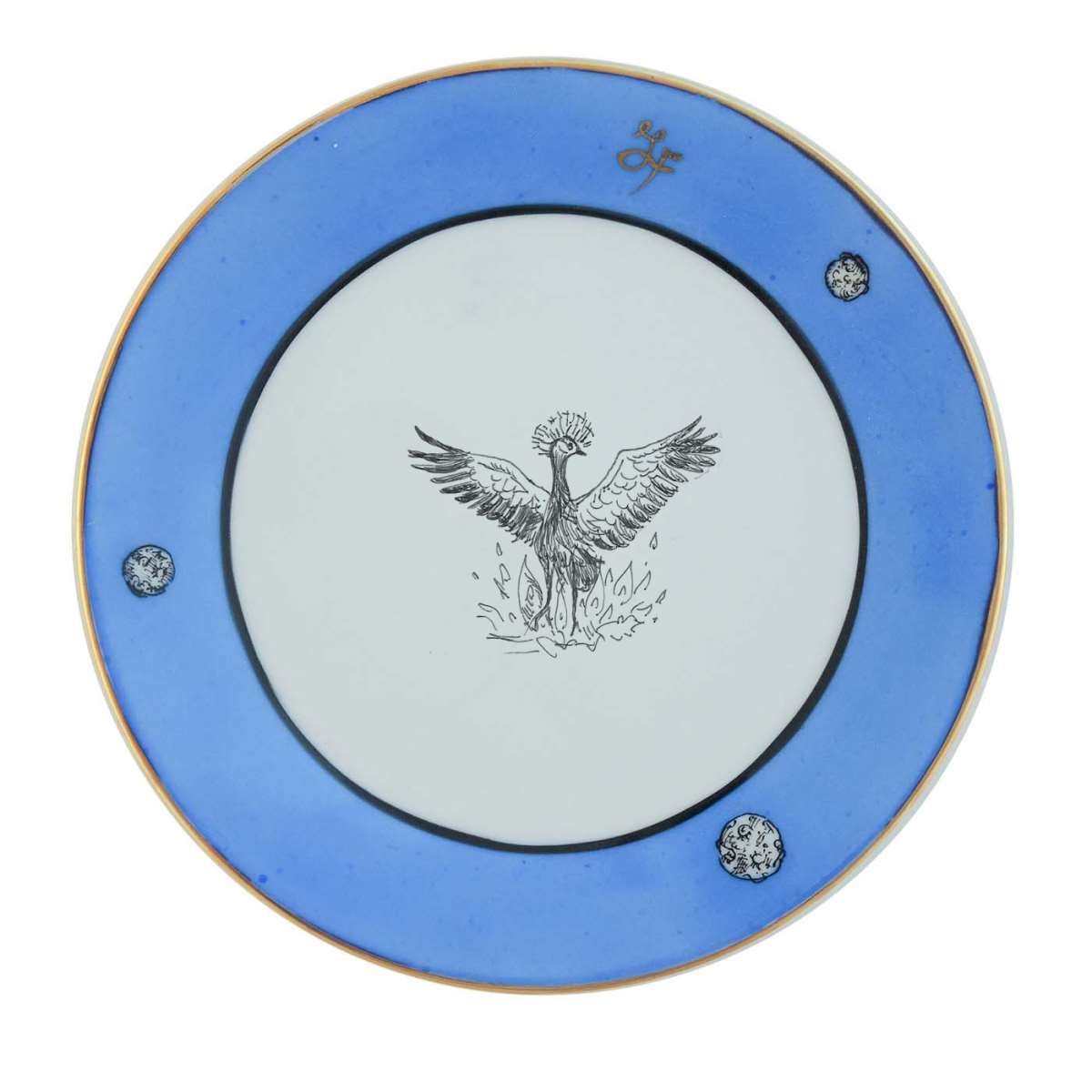Lithian Ricci Design - Firmament - SERPENT DINNER Plate