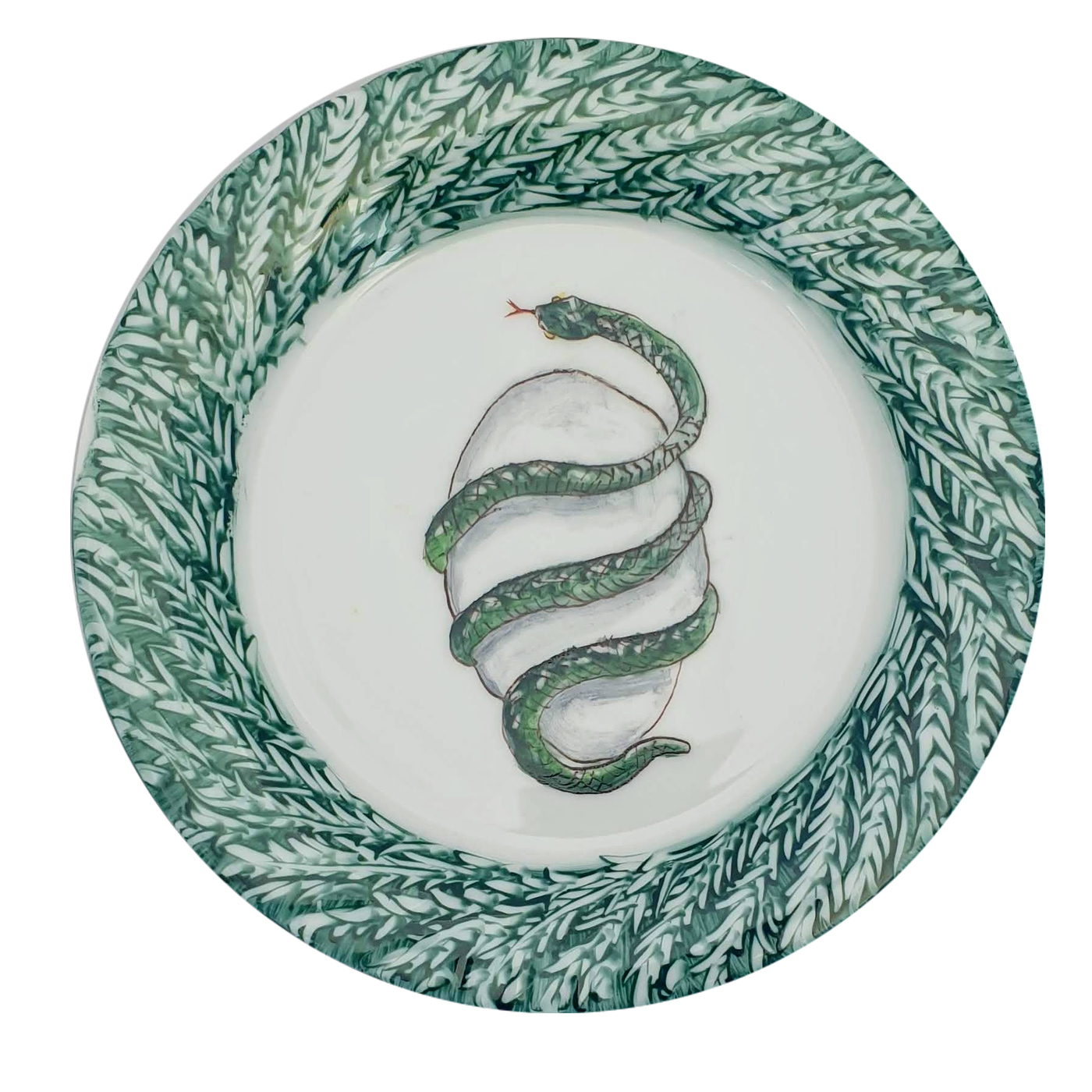Lithian Ricci Design - Egg - SNAKE Plate