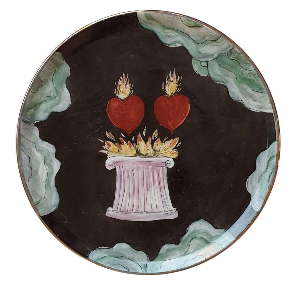 Lithian Ricci Design - Fortune - THE CORNUCOPIA Plate