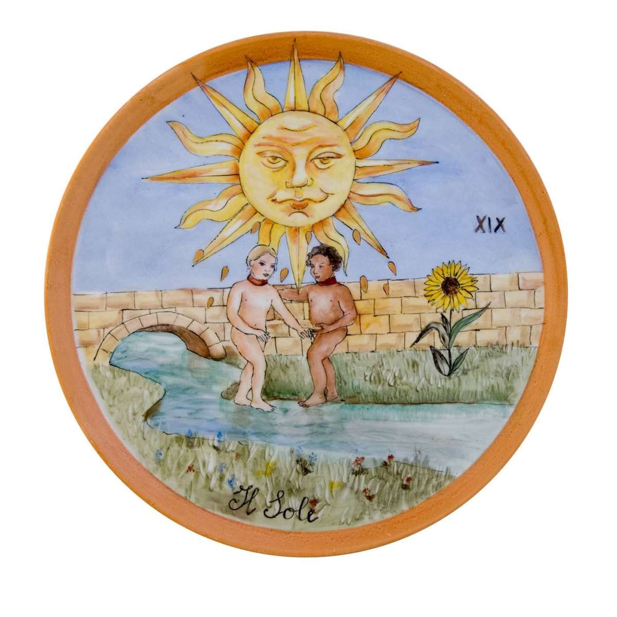 Lithian Ricci Design - Tarot - THE MOON Plate