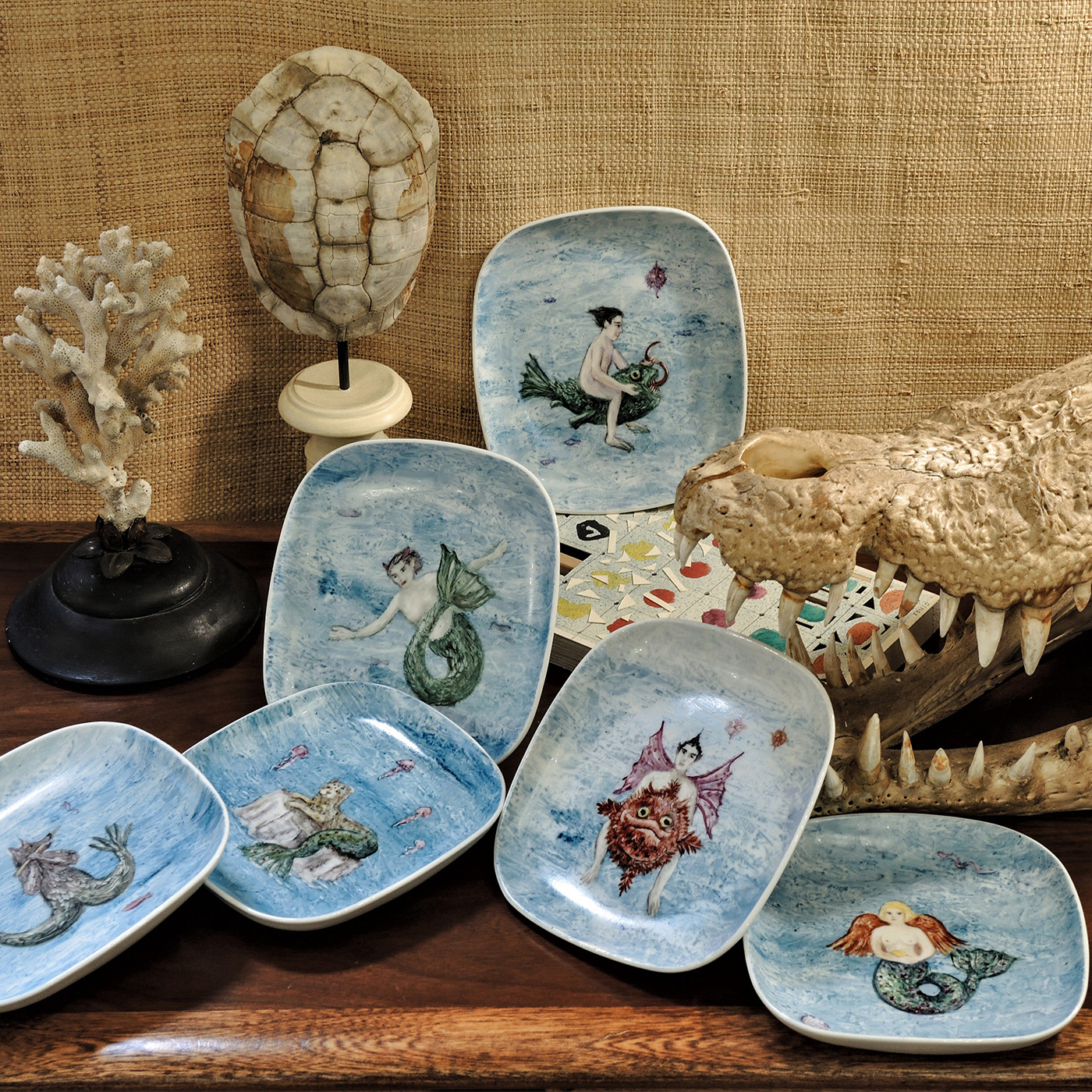 Lithian Ricci Design - Hand painted porcelain and pottery